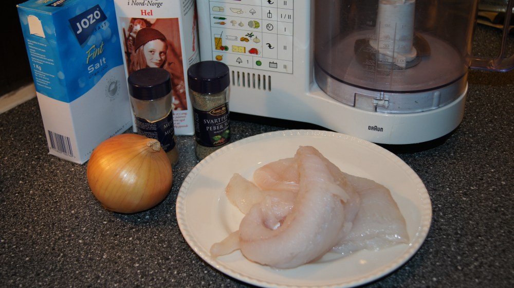 Heimelaga fiskepudding – Alfhilds